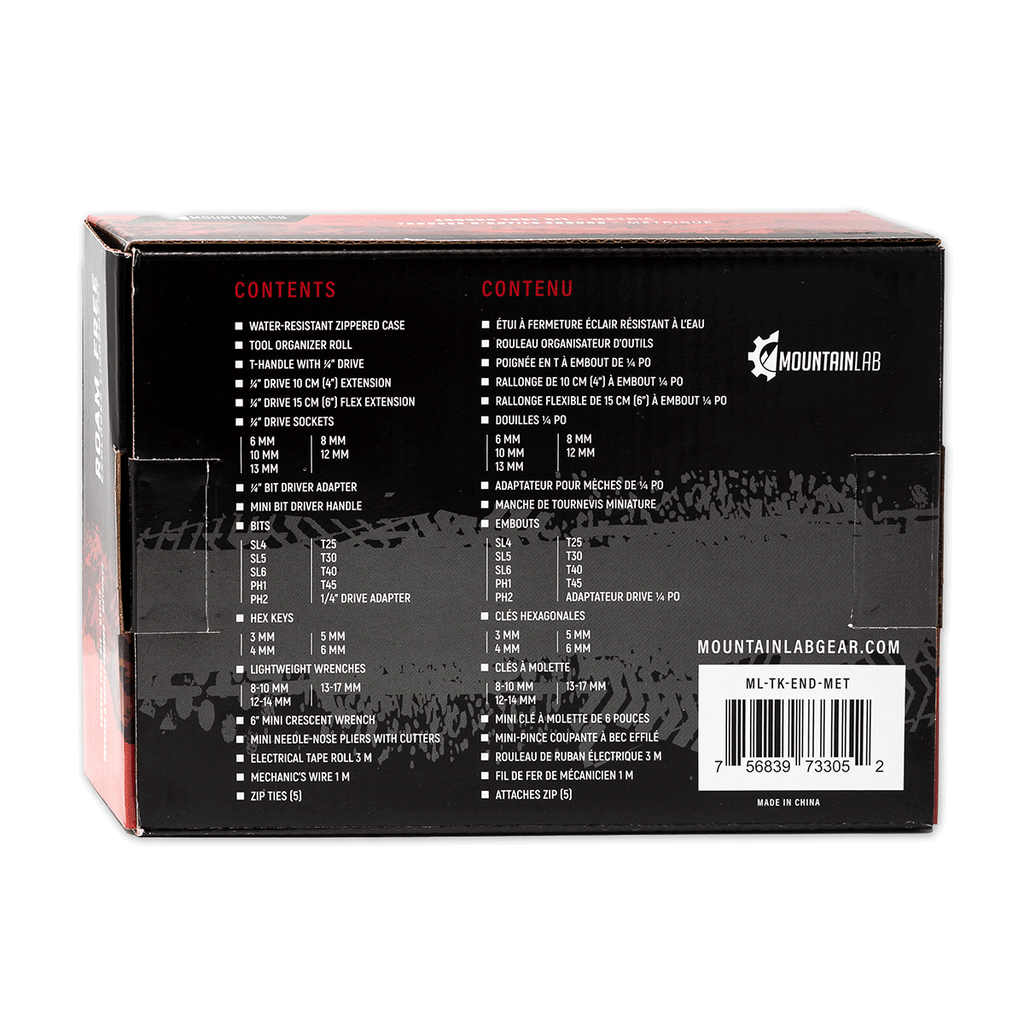 Mountain Lab Enduro Tool Kit Metric | Dirt Bike Tool Kit – Mountain Lab USA